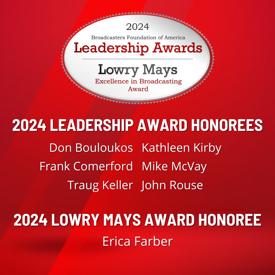 BFOA Announces Recipients of the 2024 Leadership Awards and Lowry Mays ...