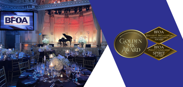 BFOA Golden Mic Award Gala - Broadcasters Foundation of America